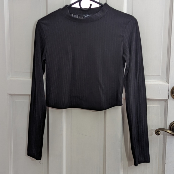 Rue21 | Tops | Rue2 Mock Turtleneck Long Sleeve Crop Top | Poshmark